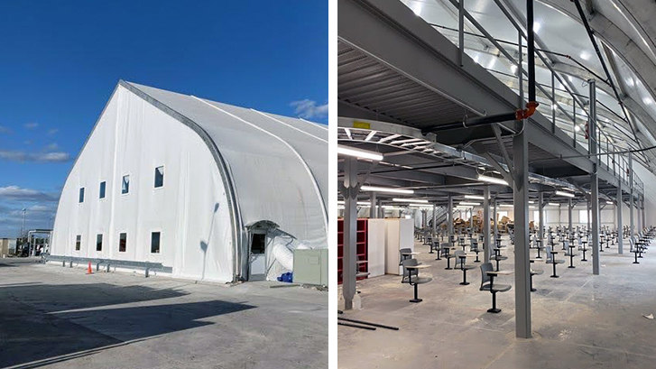 Multi-level Structure Helps Food Manufacturer Get Back to Business