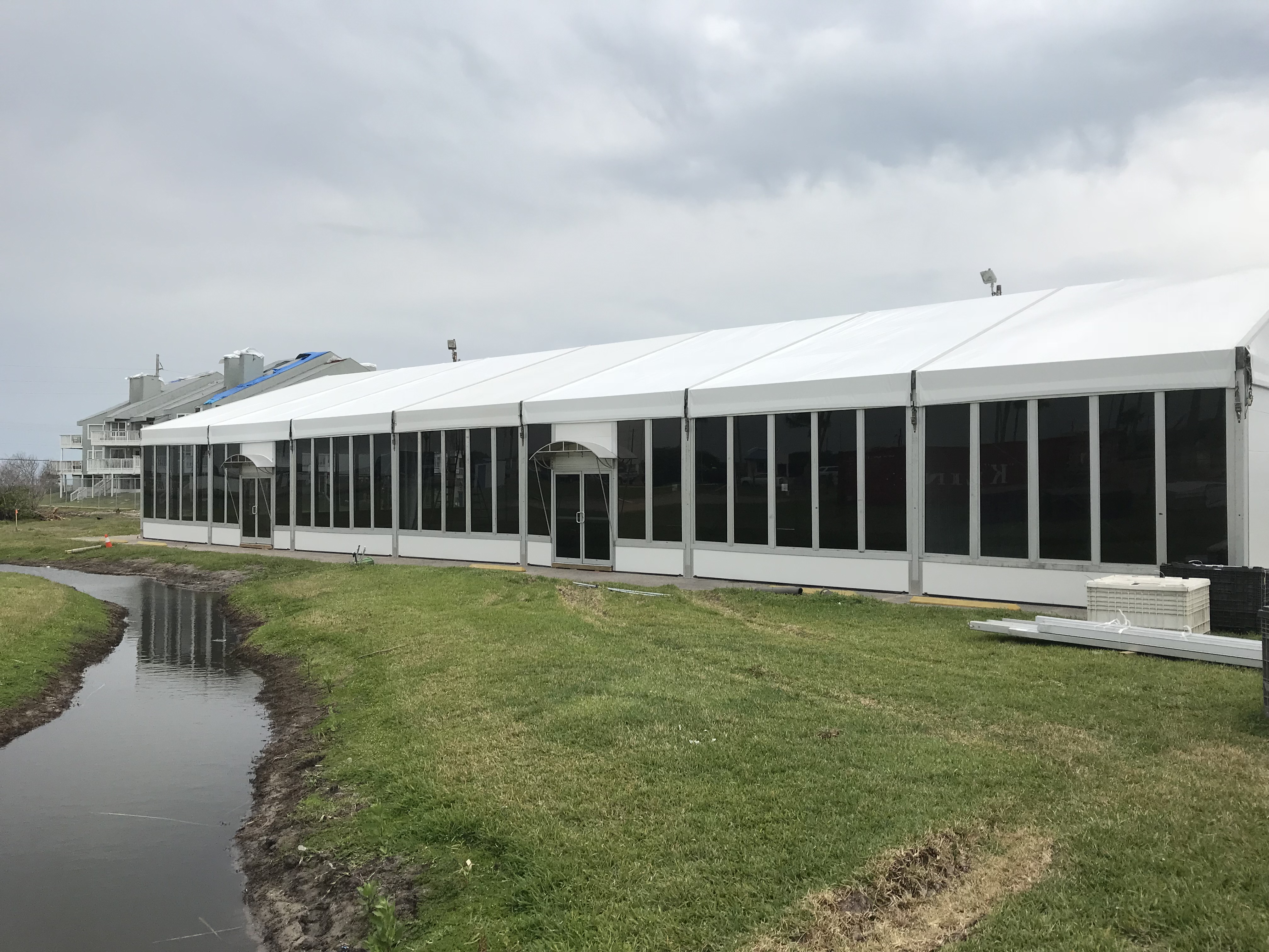 Temporary Fabric Structures Maintain A Hospitality Business in Extreme ...